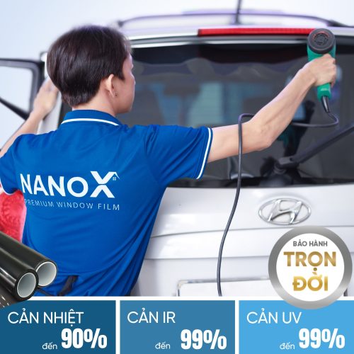 Gói Dịch Vụ Dán Phim Cách Nhiệt Kính Lái Xe Hơi NanoX